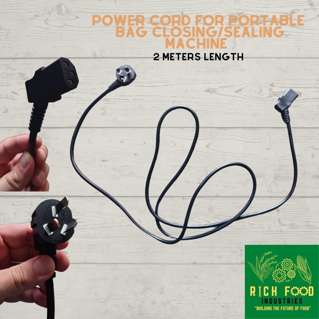 Sack Sewing Sealing Closing Machine Wire Plug Cable Cord Power | Shopee ...