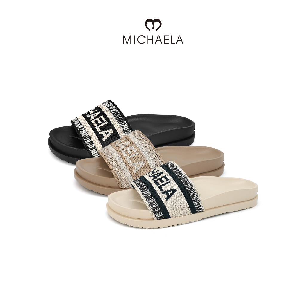 MICHAELA Flat Sandals for Women Girls Pool Beach Travel Knitted ...