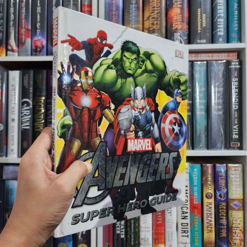 Avengers Super Hero Guide (Hardbound) | Shopee Philippines