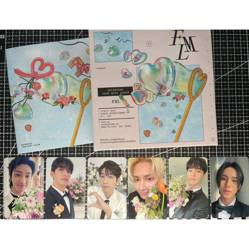 Seventeen FML Carat Version Photocards and Unsealed Album (Carver) | Shopee Philippines
