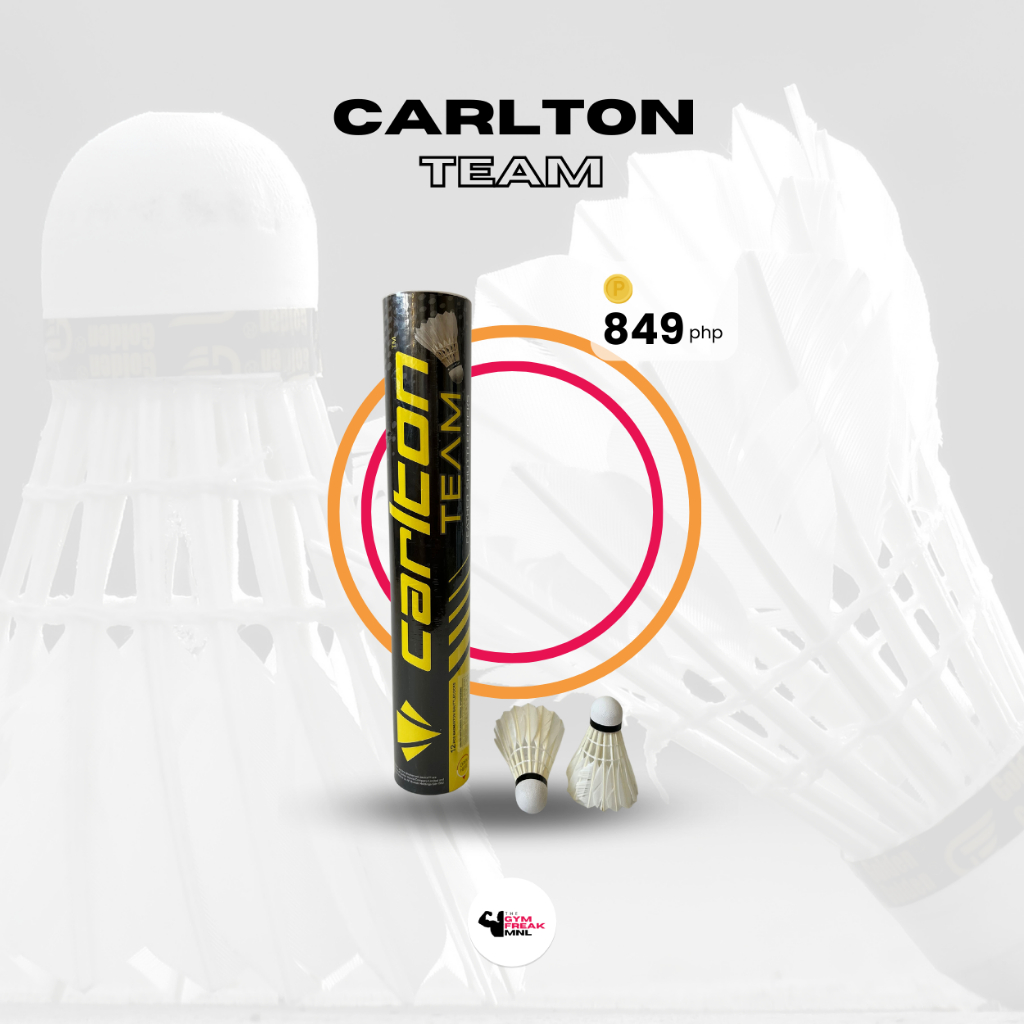 Carlton Team Feather Shuttlecock | Shopee Philippines
