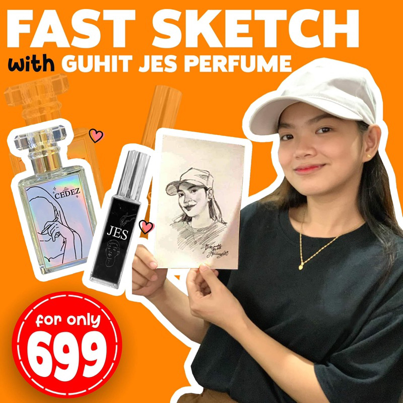 Fast Sketch with Guhit Jes Perfume | Shopee Philippines