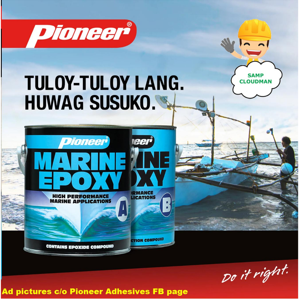 Pioneer Marine Epoxy A& B Gallon High Performance Adhesives 2 Component ...
