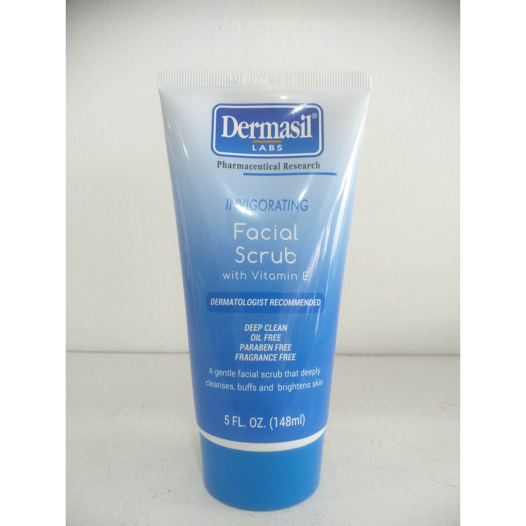 Dermasil Labs Invigorating Facial Scrub With Vitamin E 5fl oz(148ml ...