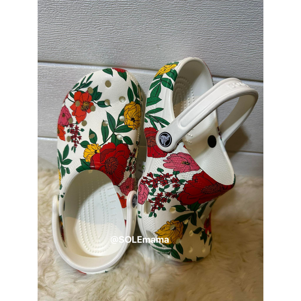 Crocs Classic Printed Floral Clog ORIGINAL | Shopee Philippines