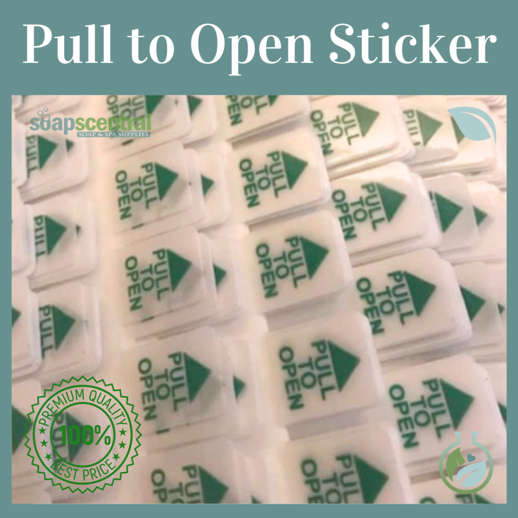 100pcs 50pcs Pull to Open Stickers pullertab water-proof sealing sealer ...