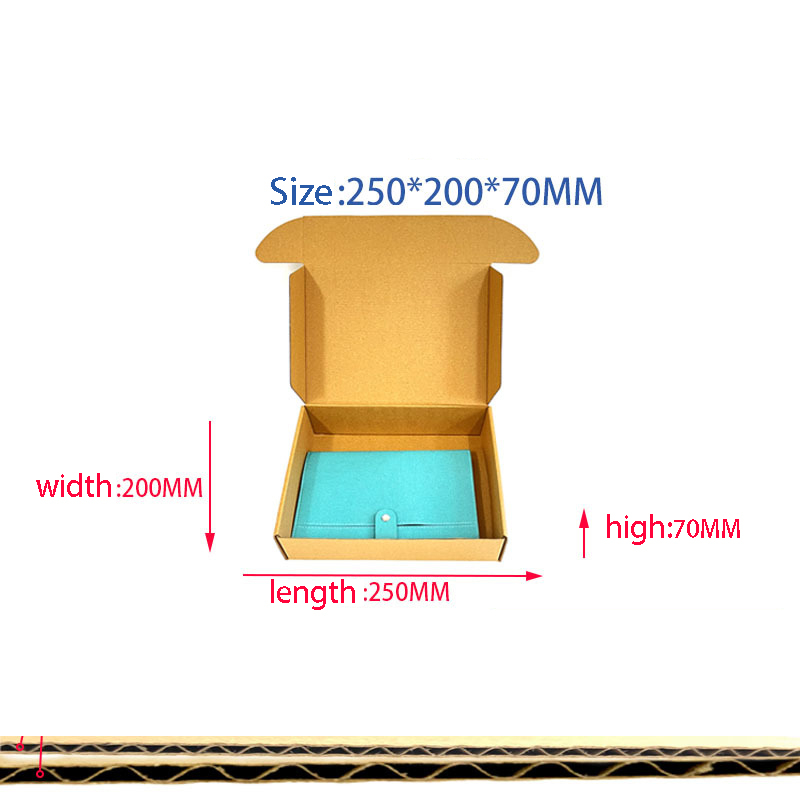 Carton mailer box corrugated packaging Kraft Lowest price/ Brown Kraft Mailer Corrugated Box ...