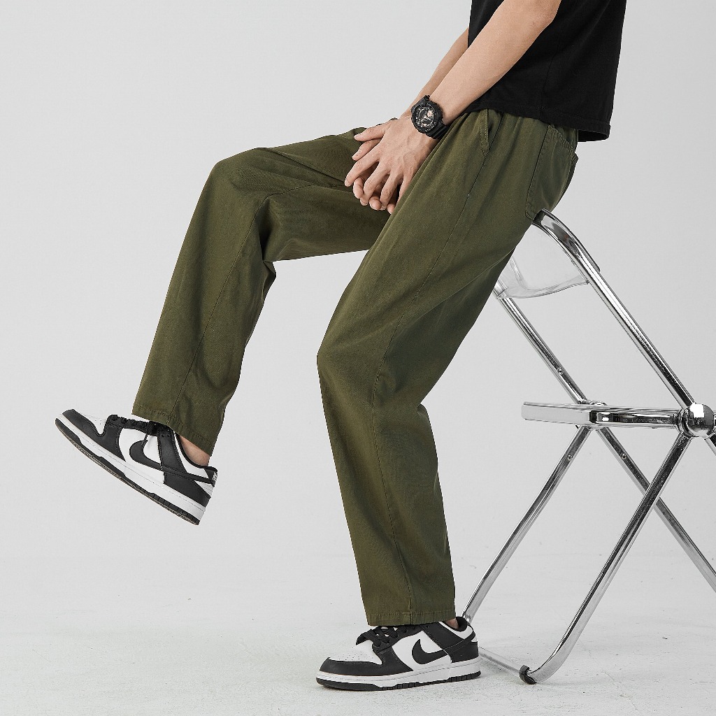 MENS COLORED GARTERIZED CHINO PANTS SIZE:28-36 ( welted back pocket ...