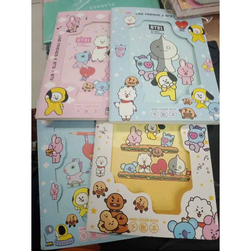 A6 Bt21 Soft Bound Notebook | Shopee Philippines
