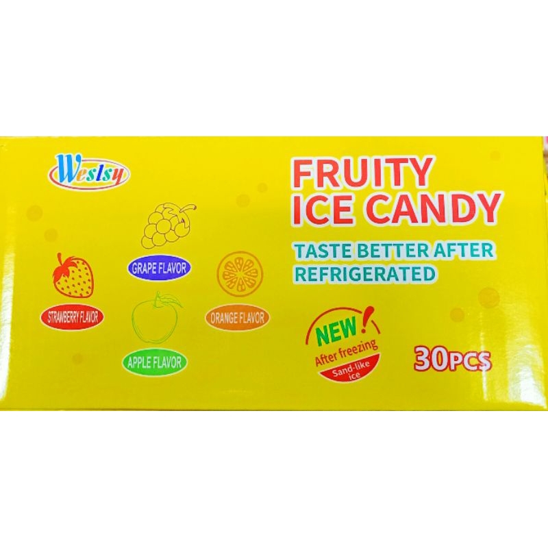 WESLSY FRUIT ICE CANDY | 30 PIECES | Shopee Philippines