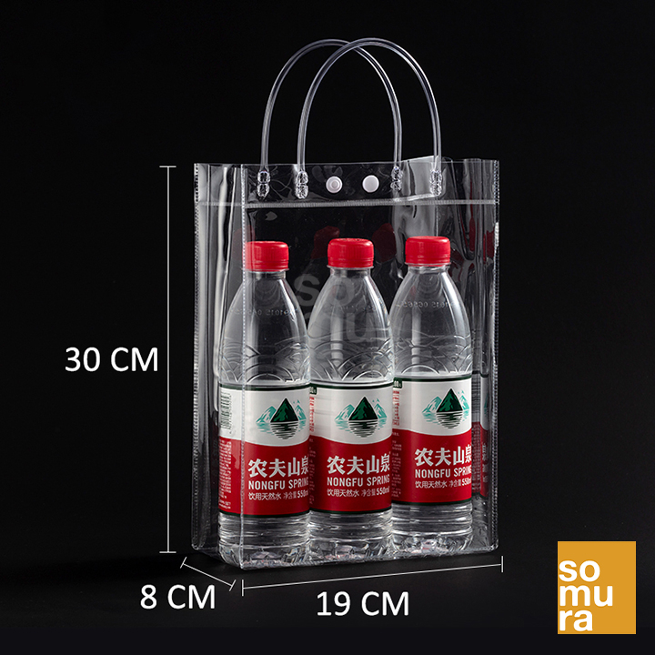 PVC/Clear Plastic Transparent Paper Bag (CL000045) | Shopee Philippines