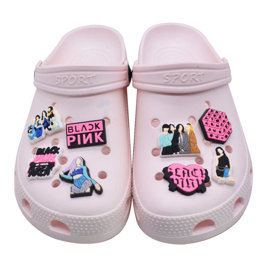 Kayangkaya New Crocs Jibbitz Blink Pins Shoe Accessories For Crocs ...