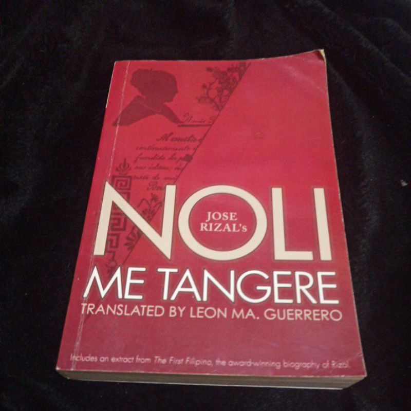 Jose Rizal's Noli me Tangere Translated by Leon Ma. Guerrero | Shopee ...
