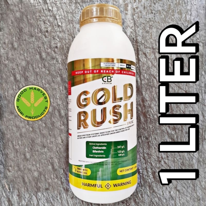 GOLD 20 SC (1 LITER or 500mL); GOLD RUSH 370 SC (1 LITER) INSECTICIDE ...