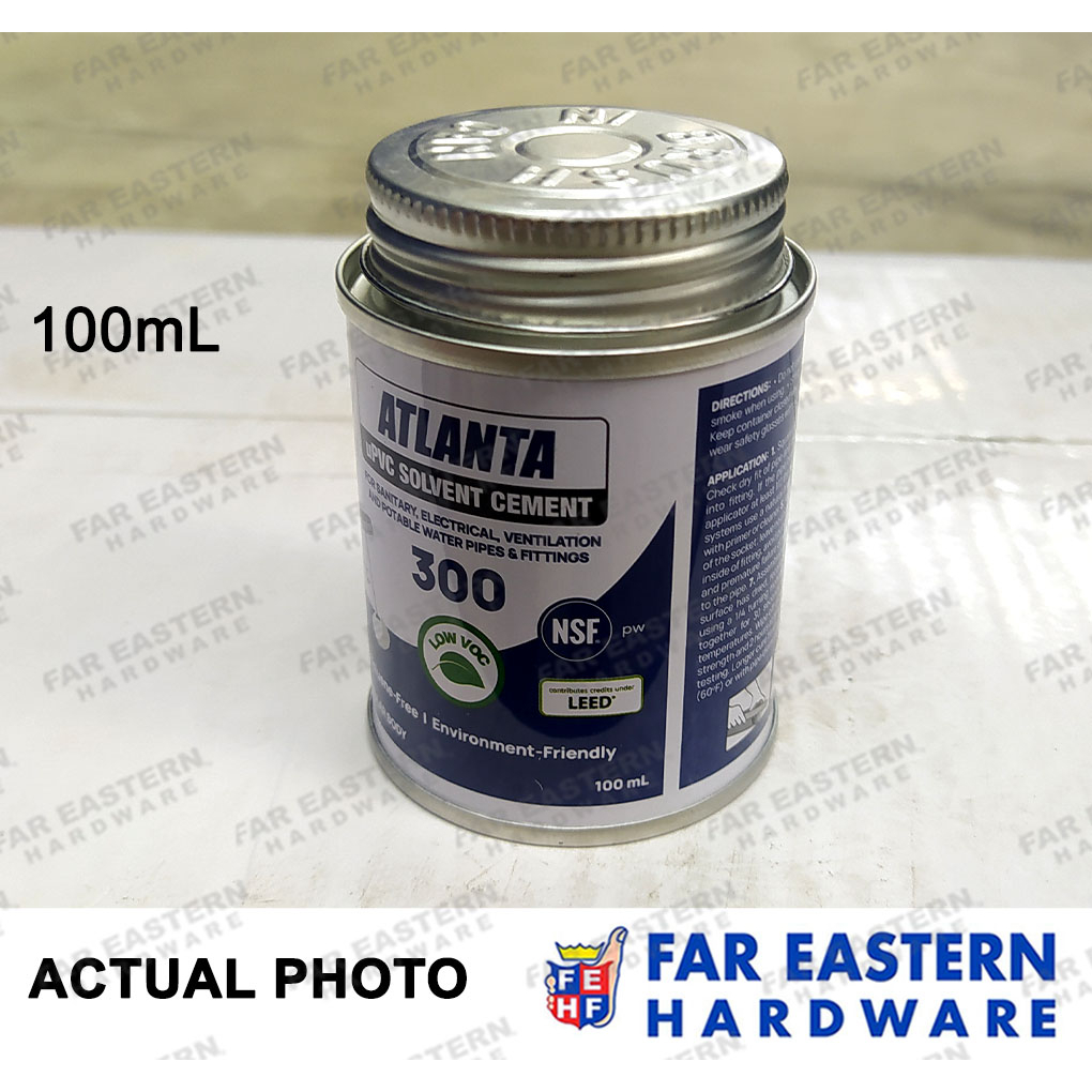 uPVC Solvent Cement (300) 100ml | 200ml | 400ml ATLANTA | V-TECH ...