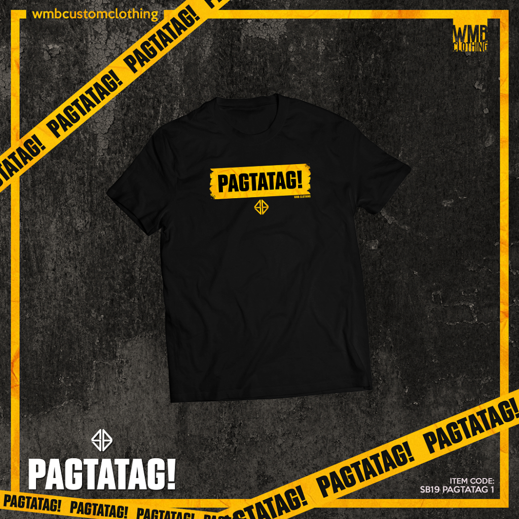 SB19 Pagtatag Shirts by WMB Clothing | Shopee Philippines