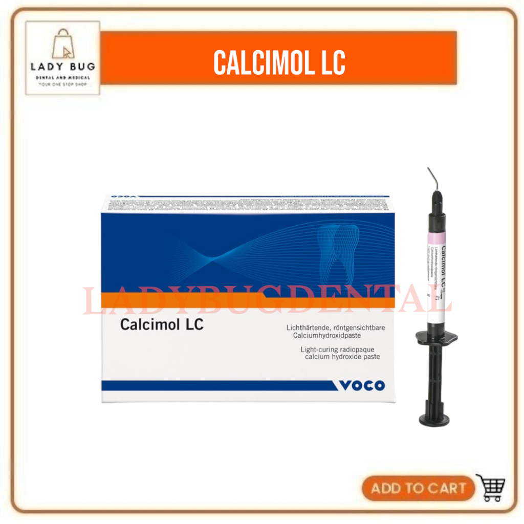 VOCO CALCIMOL LC RADIOPAQUE CALCIUM HYDROXIDE PASTE | Shopee Philippines