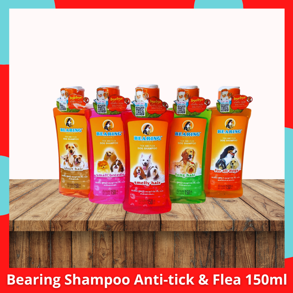 Bearing Anti-Tick & Flea Shampoo for Dogs 150ml | Shopee Philippines