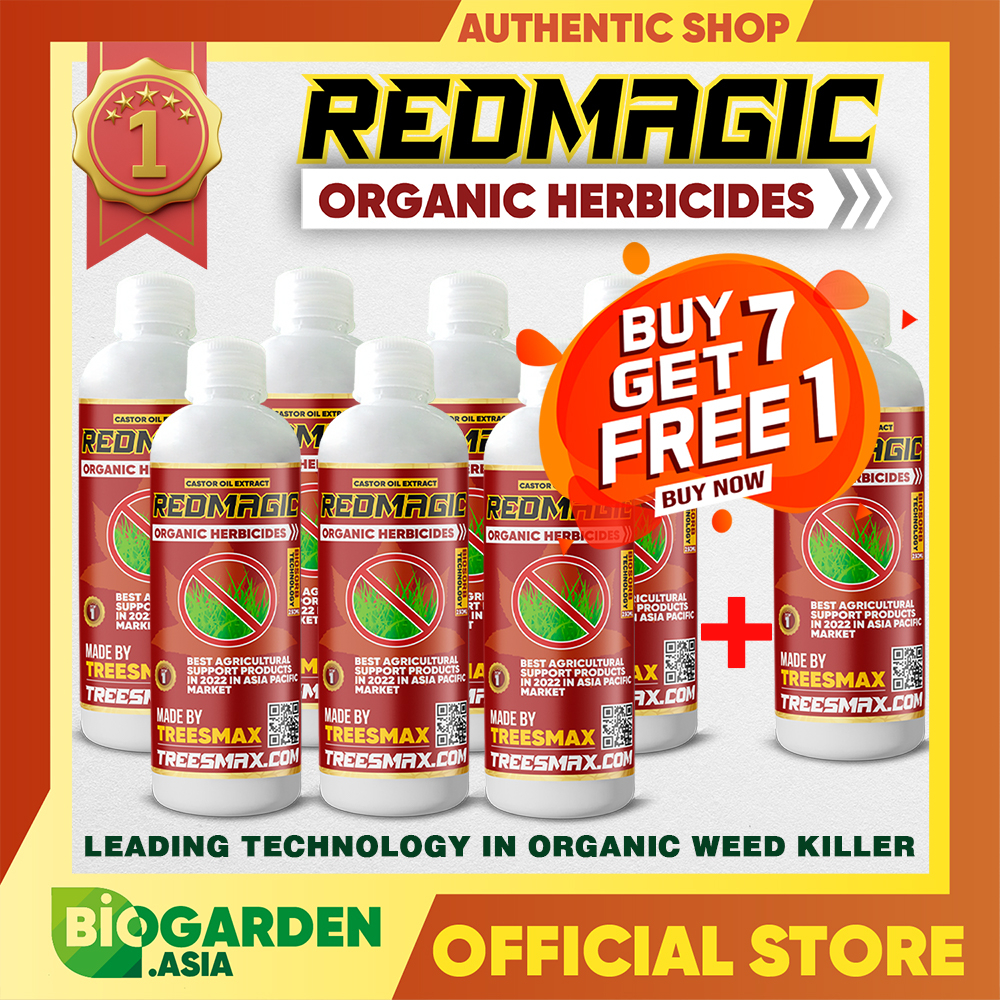 GET 7 FREE 1 Red Magic 250ml Herbicide: Ang Ultimong Solusyon para sa ...