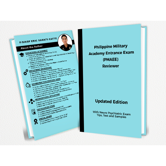 PMA Entrance Exam Reviewer w/ Neuro-Psychiatric Exam 2026 Edition ...