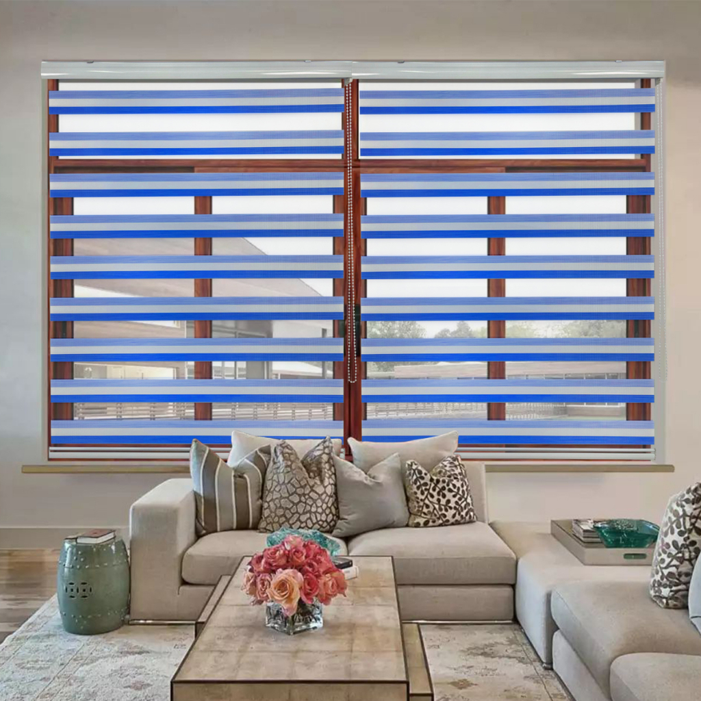 Curtain Tri-color venetian roller blinds duo roller blinds window ...