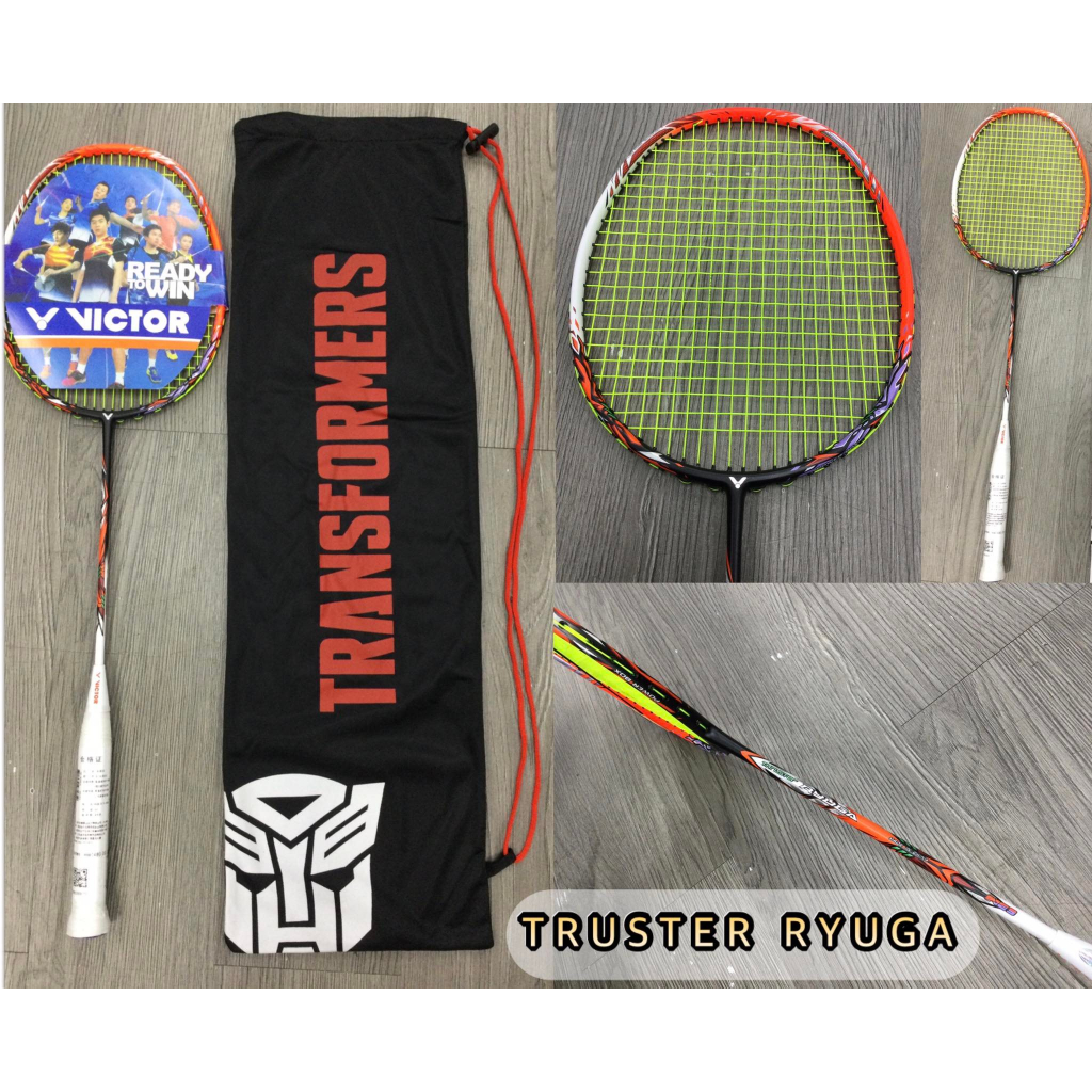 YONEX&VICTOR 27-31Lbs. (4u-g5/5u-g5/6u-g5) FULL CARBON BADMINTON RACKET ...