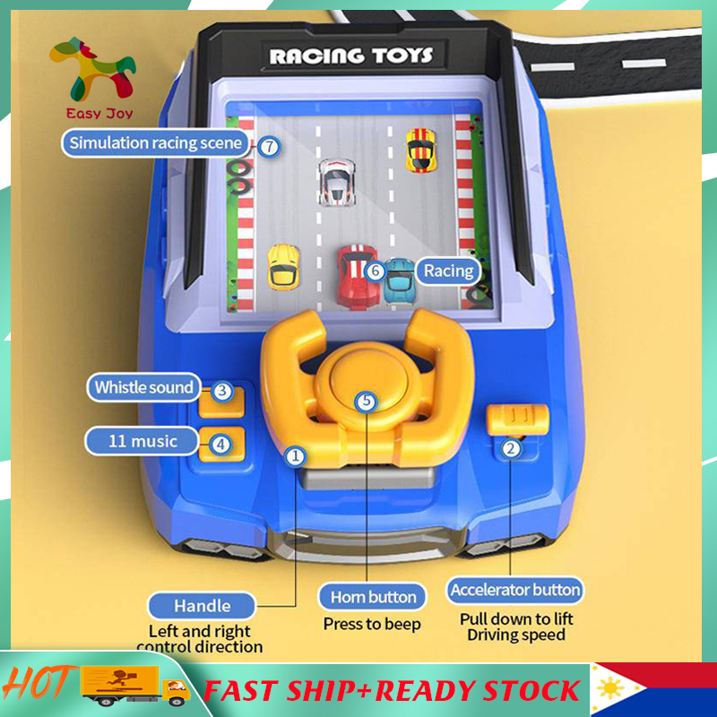 Arcade Car Adventure USB Rechargeable Simulated Driving Toy Car Race ...