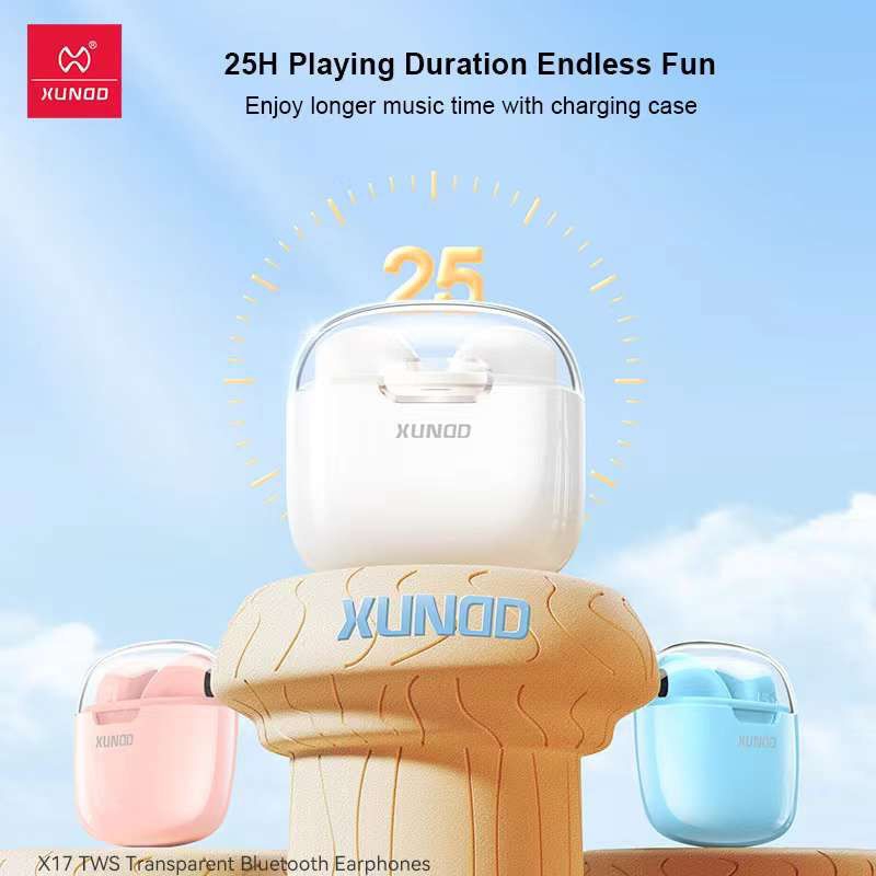 XUNDD X17 TWS Wireless Bluetooth Earphones With Charging Case Type-C ...