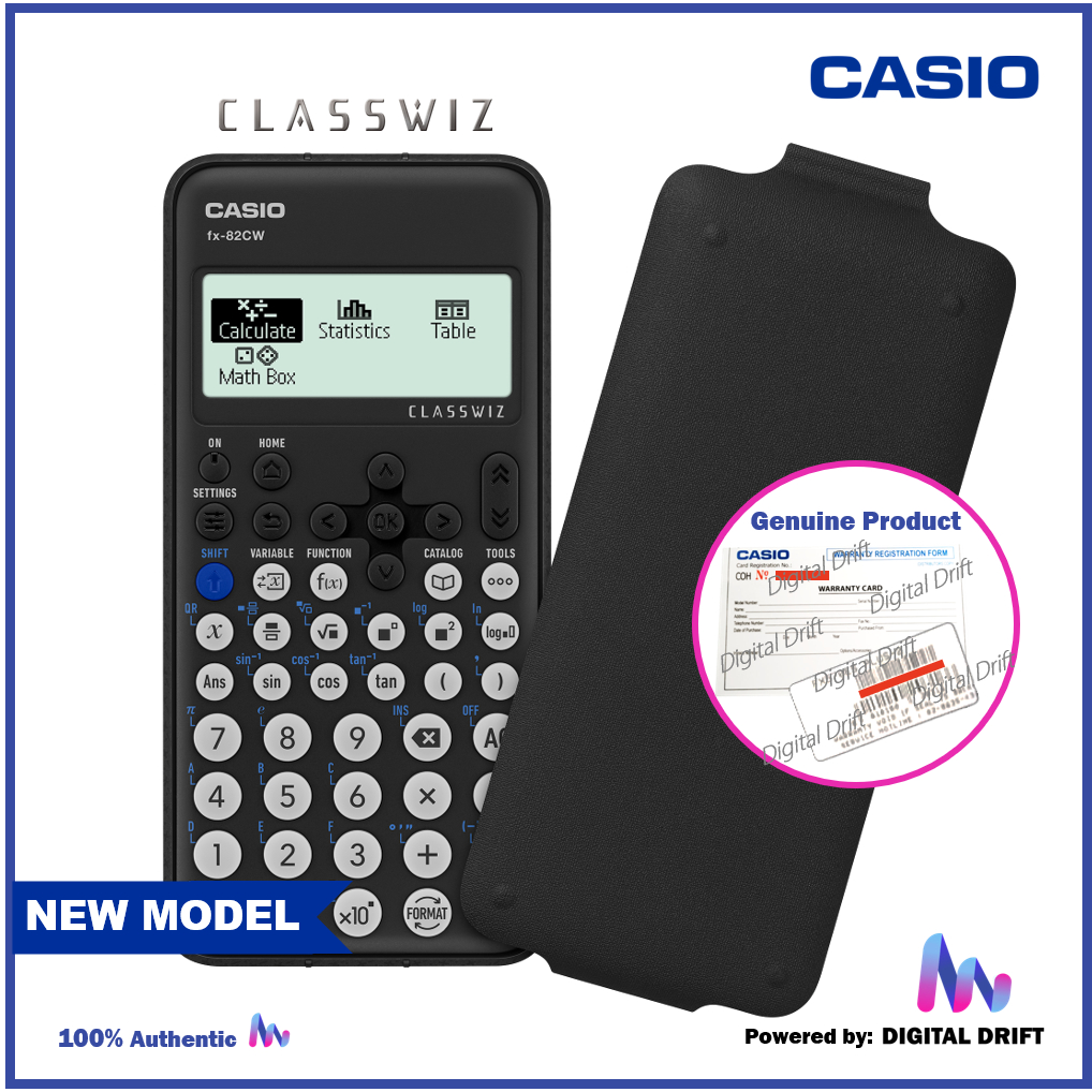 Casio fx-82CW ClassWiz Scientific Calculator Original | Shopee Philippines
