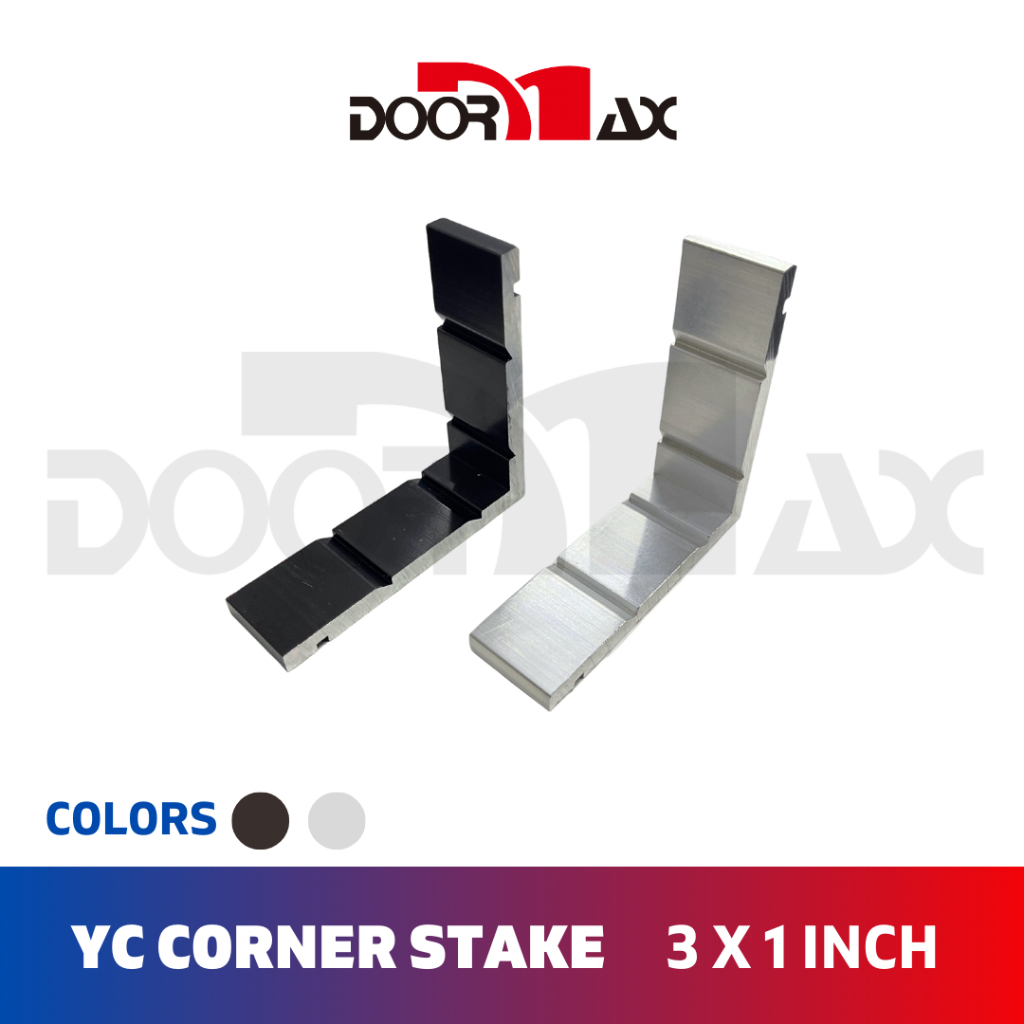 DOORMAX 3 x 1 inch YC Corner Stake (Bronze/Chrome) | Shopee Philippines