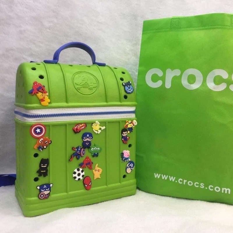 Crocs Kids School Bags Kindergarten Backpacks Preschool School Bags ...