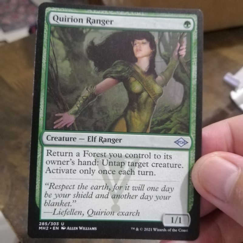 1 Quirion Ranger MH2 MTG card magic commander EDH | Shopee Philippines