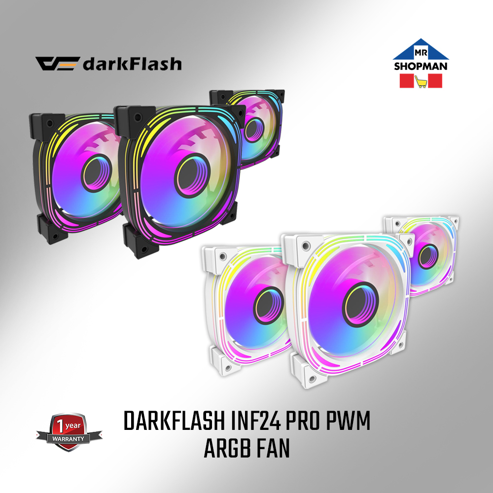 Darkflash Infinity INF 24 Pro PWM ARGB Fan 3in1 / Single Fans Inf24 Rgb ... Darkflash Infinity INF 24 Pro PWM ARGB Fan 3in1 / Single Fans Inf24 Rgb ...