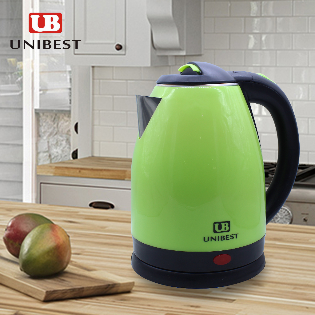 UNIBEST 2L Colored Plastic Automatic Electric Kettle | Shopee Philippines