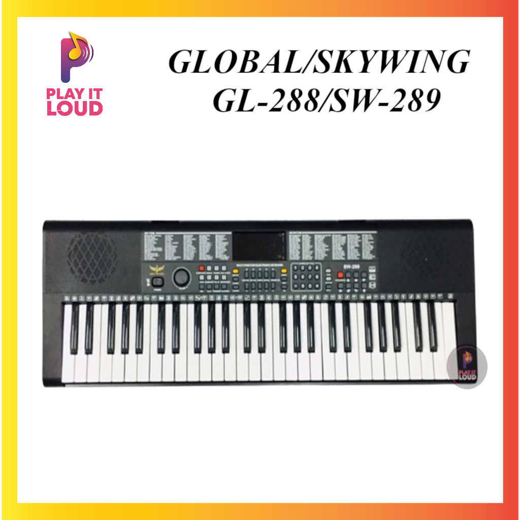 SKYWING SW-289 / GLOBAL GL-288 MULTI FUNCTION ELECTRONIC KEYBOARD ...