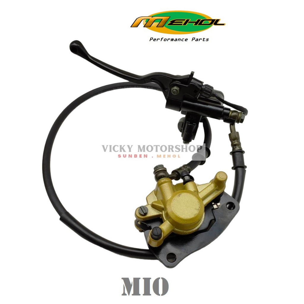 MASTER CALIPER FRONT AND REAR ASSY MEHOL FOR MIO WAVE125 XRM110 ...
