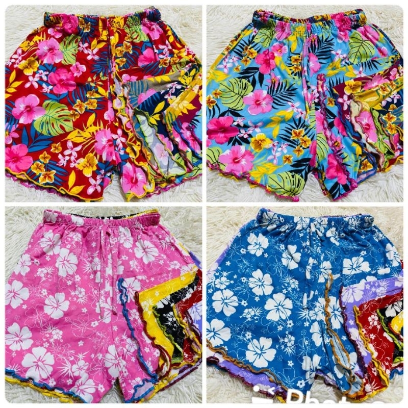 6PCS BUNDLE LETTUCE SHORT( SMALL-LARGE) | Shopee Philippines