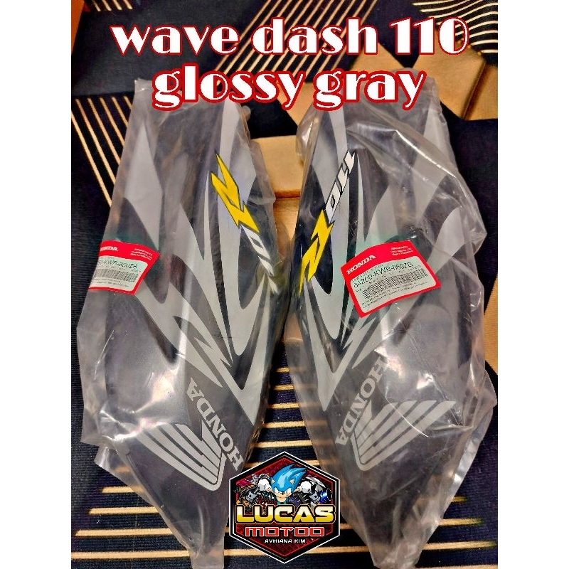 main pipe ( side cover ) wave dash 110 original honda sold 1pair ...