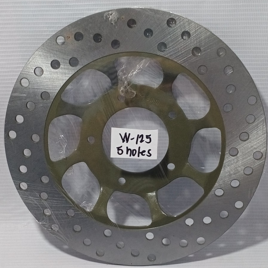ROTOR DISC PLATE - WAVE125 (5HOLES)(220MM)DISC BRAKE | Shopee Philippines