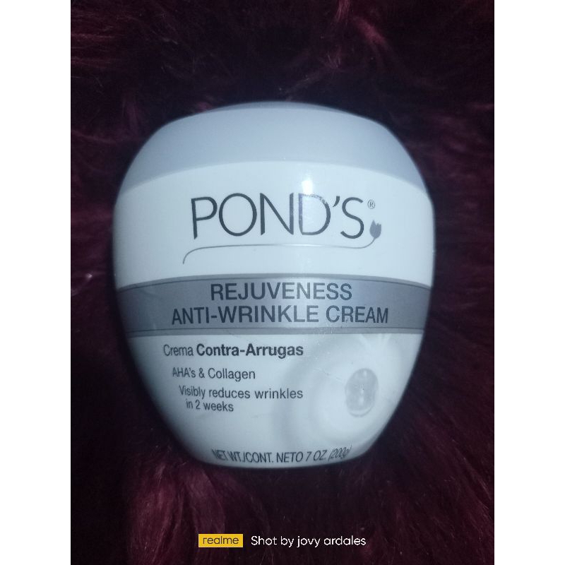 PONDS REJUVENESS ANTI-WRINGKLE CREAM 200G | Shopee Philippines