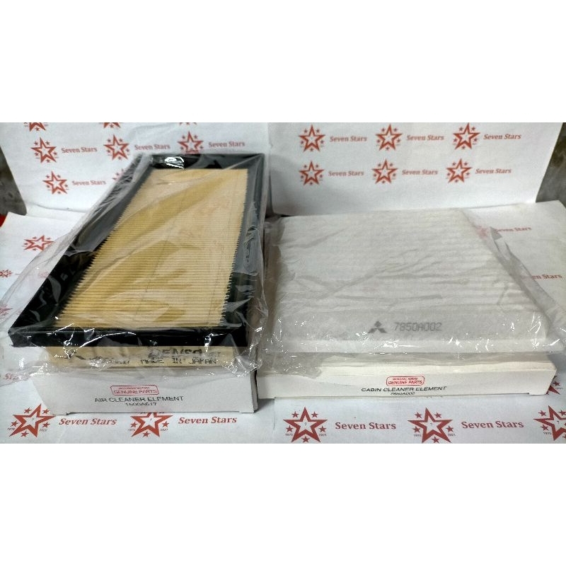 Mitsubishi 7850A002 and 1500A617 Cabin / Aircon Filter Replacement for ...