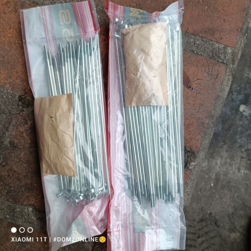 Stainless Japan M.S.S Spokes Genuine Parts (Stainless Rios) | Shopee ...
