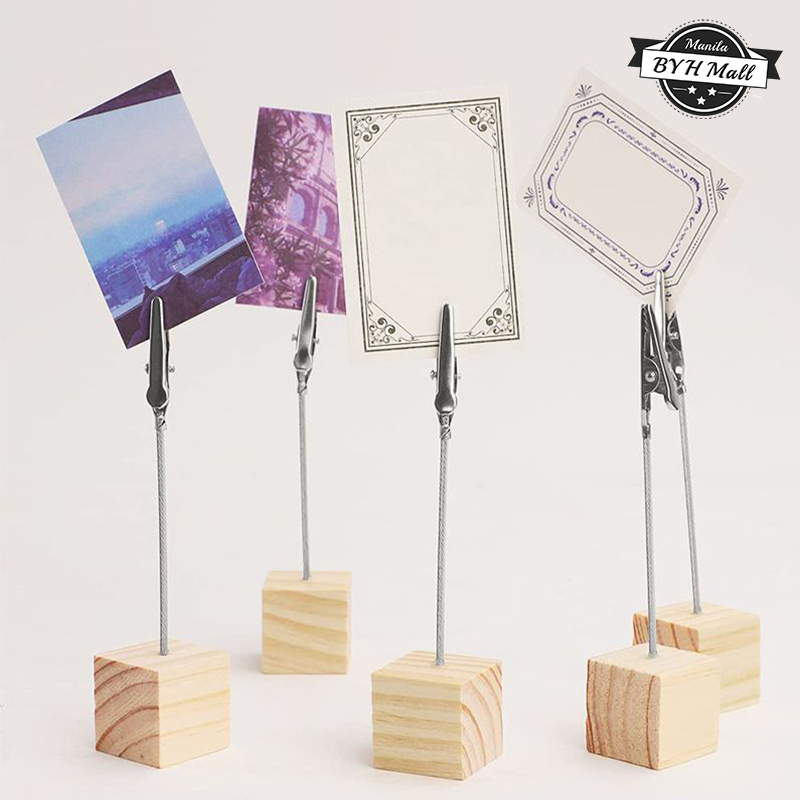 10Pcs Label holder Post-It Memo Holder Photo Display Holder Desk ...