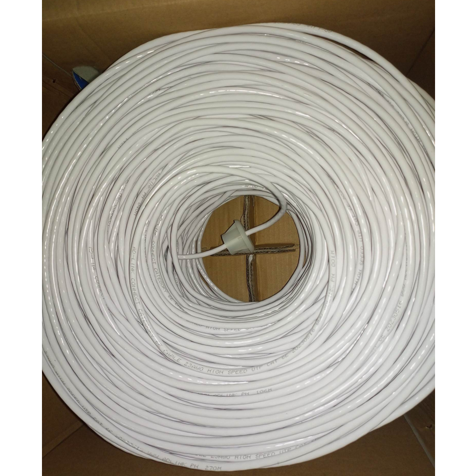 305M Ad-Link UTP Cable Cat6e 0.5mm 23AWG CCA - White | Shopee Philippines