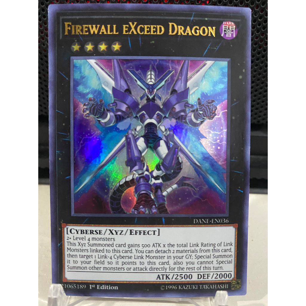 Firewall eXceed Dragon - DANE-EN036 - Ultra Rare 1st Edition | Shopee ...