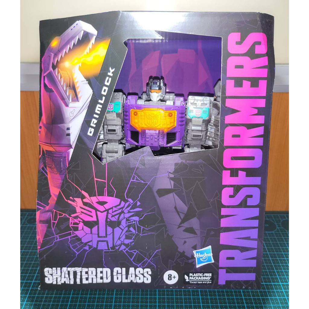 Transformers TF Shattered Glass Grimlock SG Leader Class | Shopee ...