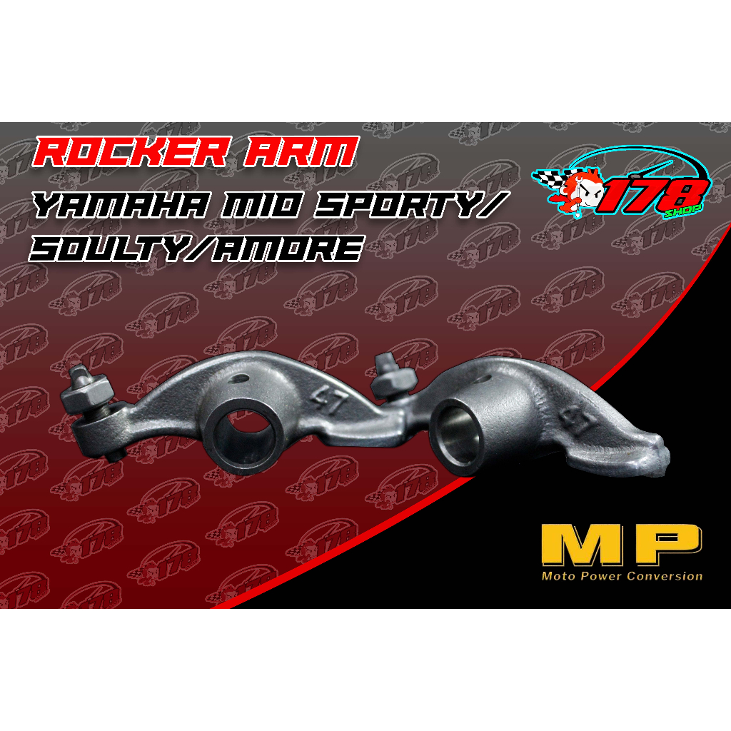 MP yamaha mio sporty mio soulty rocker arm with tapeet screw(high ...