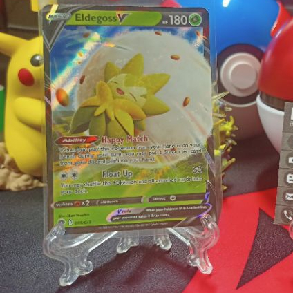 Pokemon TCG - ELDEGOSS V 5/73 Ultra Rare - Champion's Path | Shopee ...