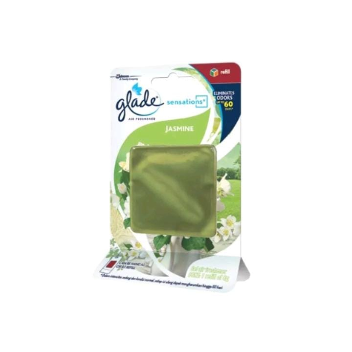 GLADE SENSATIONS / CONTINUOUS REFILL 8G JASMINE / OCEAN ESCAPE BOX ...