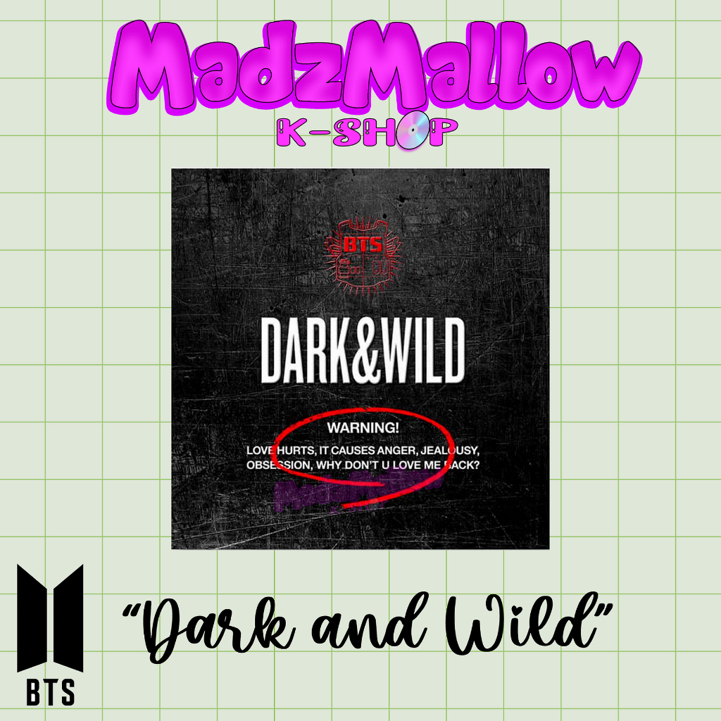 BTS - Dark & Wild (Unsealed Official Album) | Shopee Philippines BTS - Dark & Wild (Unsealed Official Album) | Shopee Philippines